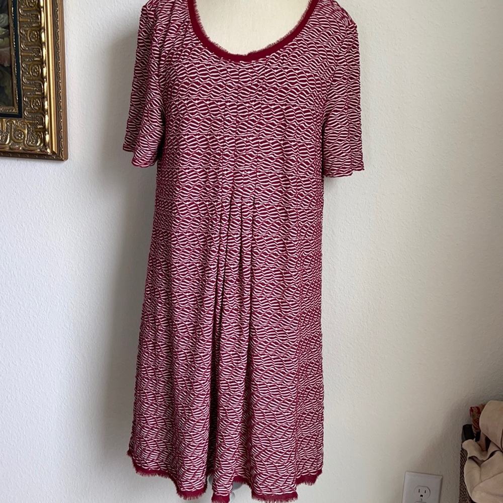 Maeve Anthropologie Woven Texture Dress - Gem